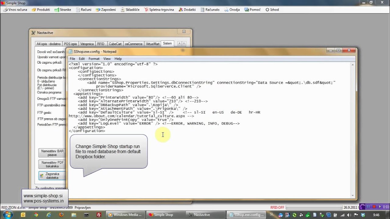 Simple Shop Dropbox Use - YouTube