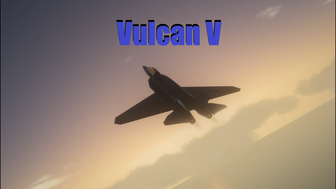 Vulcan V | Simpleplanes edit - YouTube