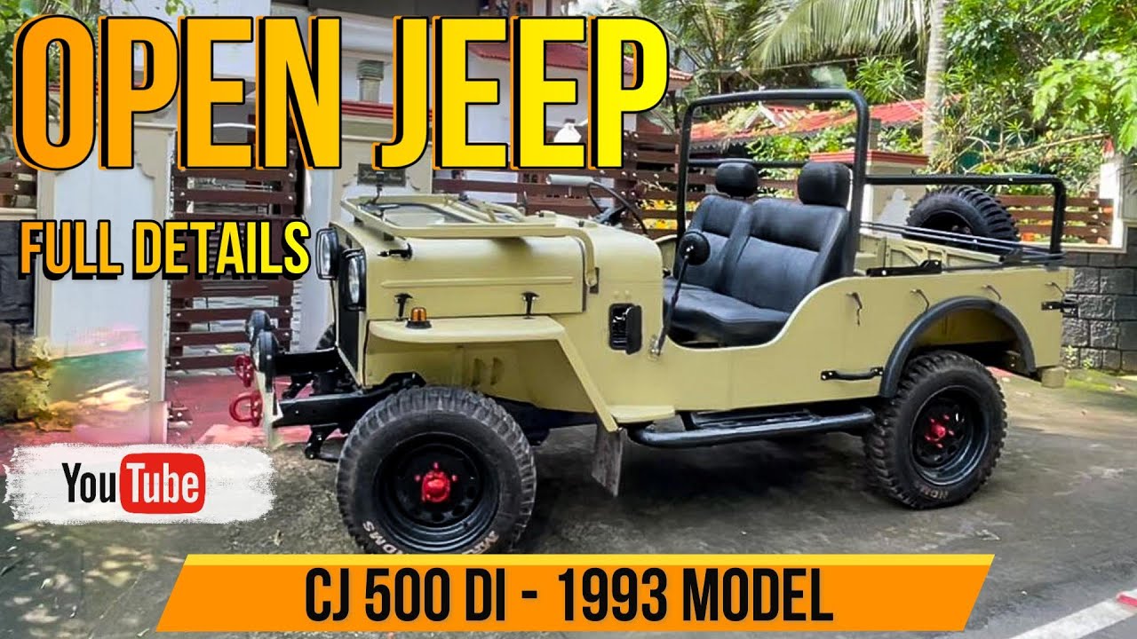 OPEN JEEP PART - 3 | CJ 500DI JEEP RESTORATION - YouTube