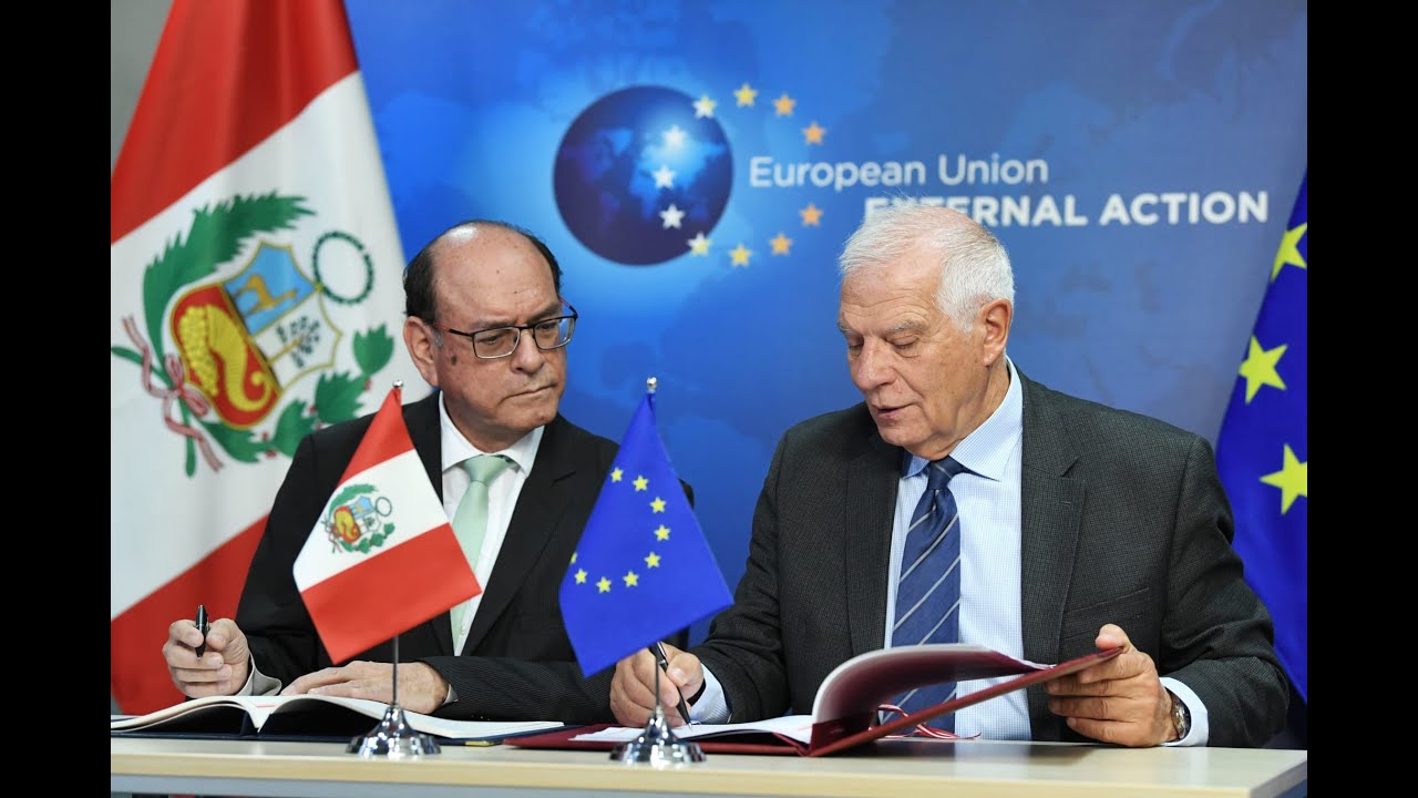 La Unión Europea y Perú llevan su relación al siguiente nivel - YouTube