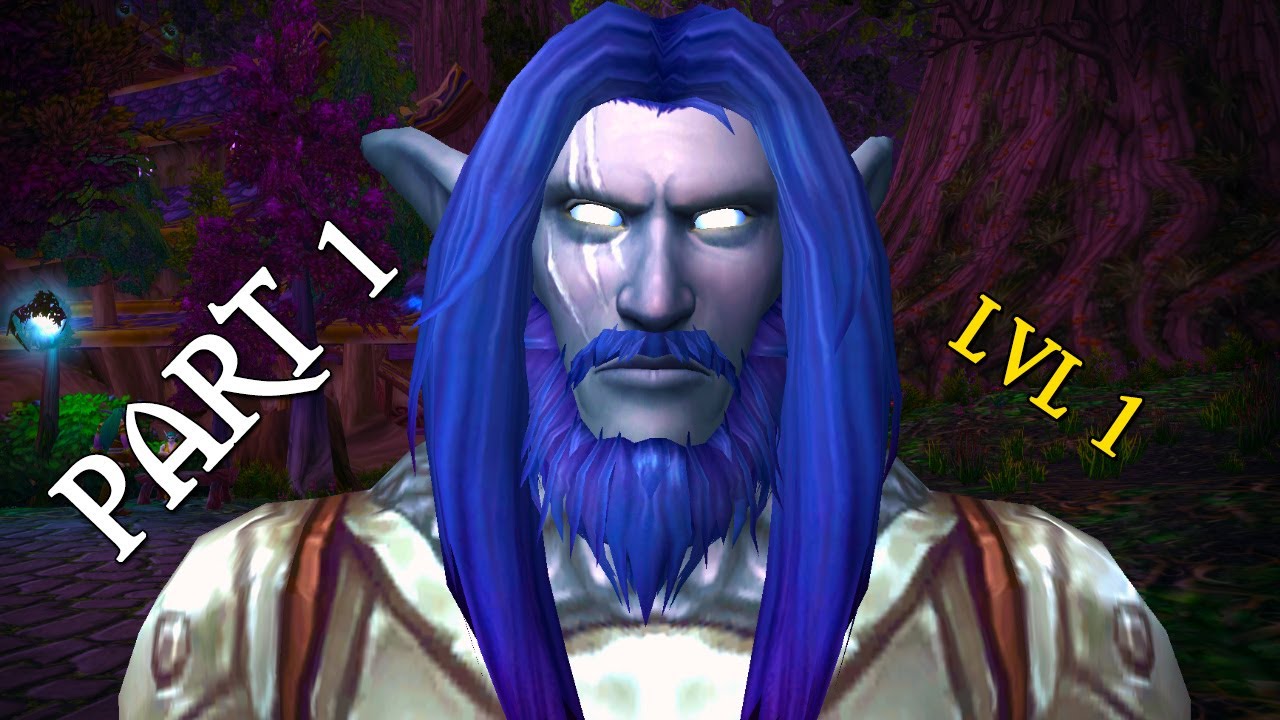 Let's Play World of Warcraft | Part 1 | Night Elf Warrior Gameplay ...