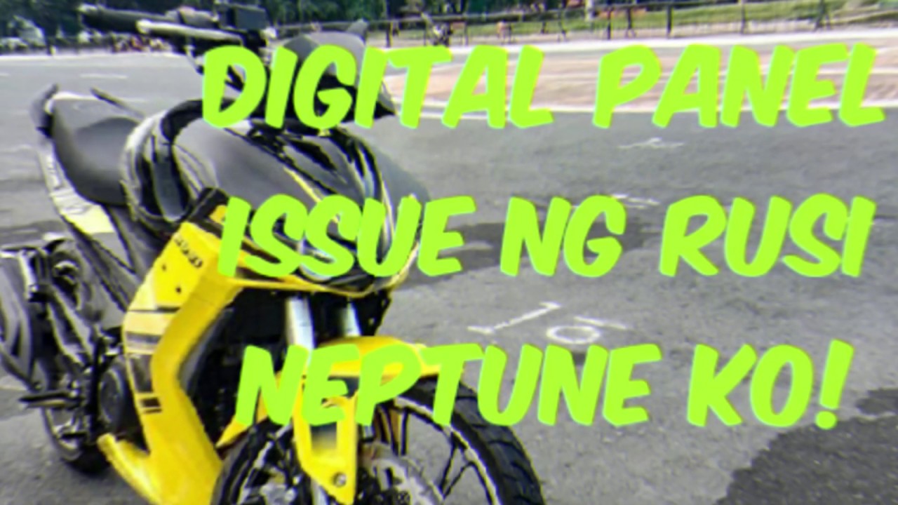 RUSI NEPTUNE / DIGITIAL PANEL ISSUE? - YouTube