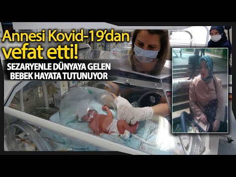 Annesi Korona Virüse Yenik Düştü, Sezaryenle Alınan Bebek Hayata Tutundu