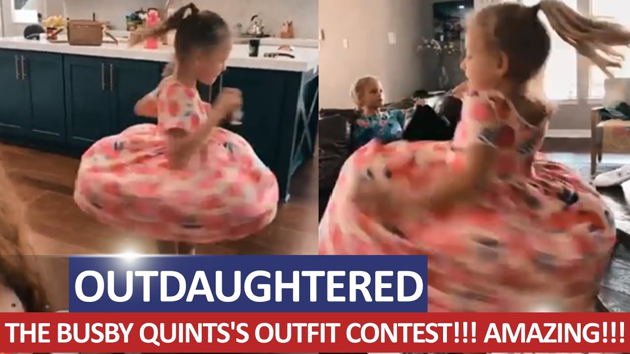 AMAZING!!! 'OUTDAUGHTERED': THE BUSBY QUINTS'S OUTFIT CONTEST!!! TRYING ...