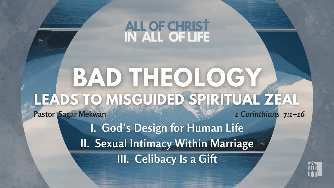 Bad theology leads to misguided spiritual zeal. - YouTube