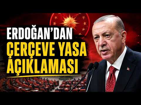 Erdoğan'dan süreç yasası açıklaması: Önümüzdeki günlerde Meclis'in takdirine sunacağız