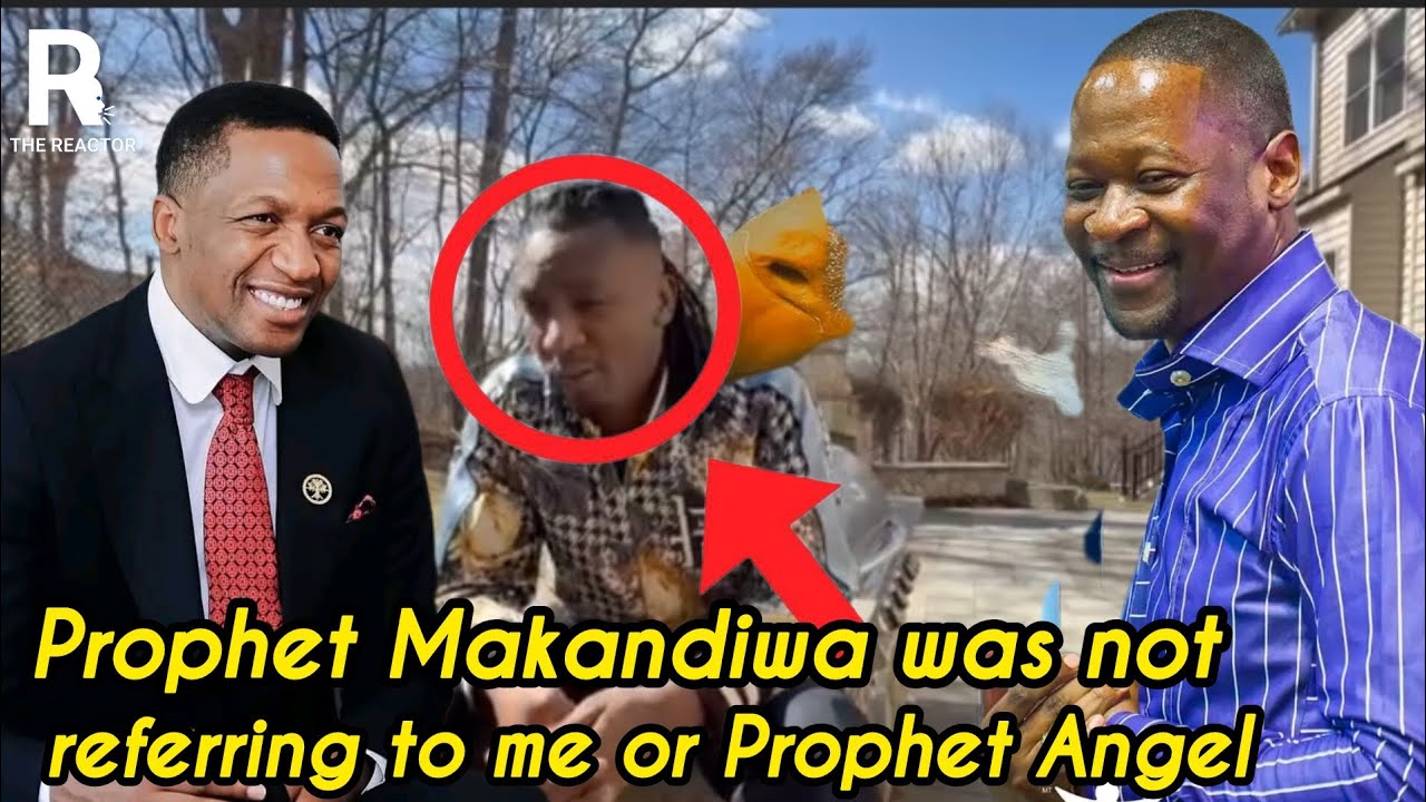 Prophet Passion Java with a new reply to Prophet Makandiwa siding with Prophet Ubert Angel 😇 ...