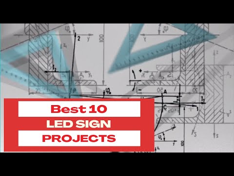 BEST 10 DIY LED SIGN PROJECTS - YouTube