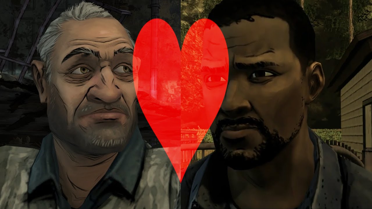 The Walking Dead : Larry and Lee Bromance - YouTube