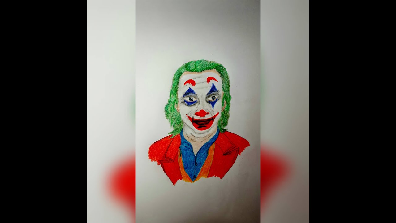 Joker | Joaquin Phoenix | How to draw the Joker | 2019 - YouTube