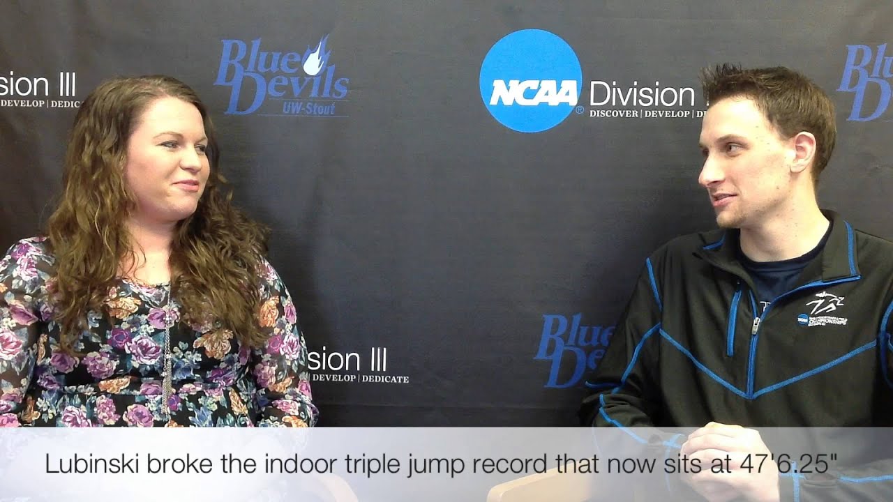 Nick Lubinski, Northwestern Mutual UW-Stout Athlete of the Week #19 (13 ...