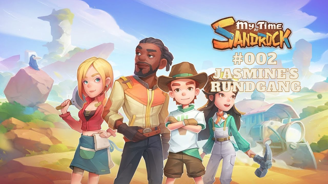 Let's Play My Time at Sandrock #002 Jasmine's Rundgang - YouTube