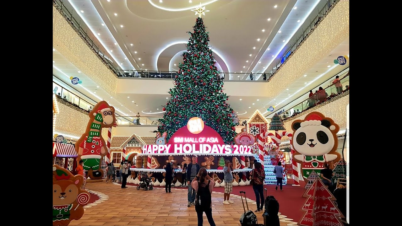 SM MALL OF ASIA | CHRISTMAS TREE DECORATION 2022 | CASA BLANCA Vlogs ...