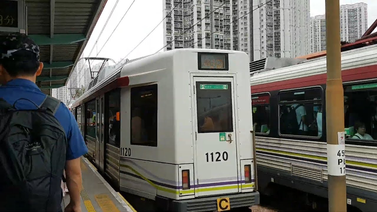 MTR Light Rail 港鐵輕鐵 705線 (天水圍循環線) 天水圍至銀座 Tin Shui Wai to Ginza - YouTube