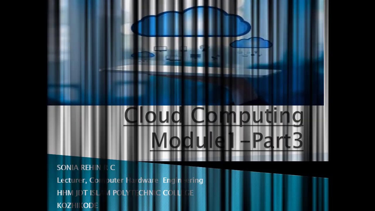 CLOUD COMPUTING PART3 - YouTube