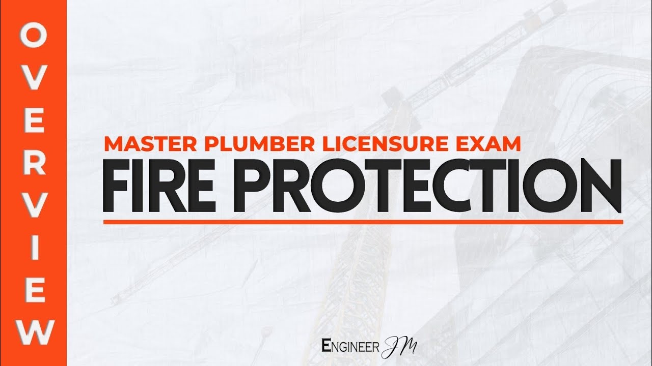 Fire Protection (Overview) | Master Plumber Licensure Exam - YouTube