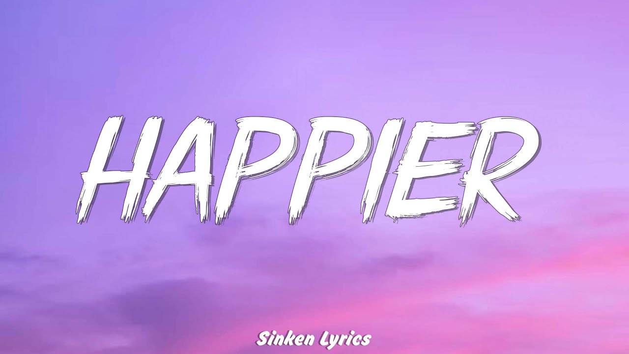 Olivia Rodrigo - happier [Lyrics] - YouTube