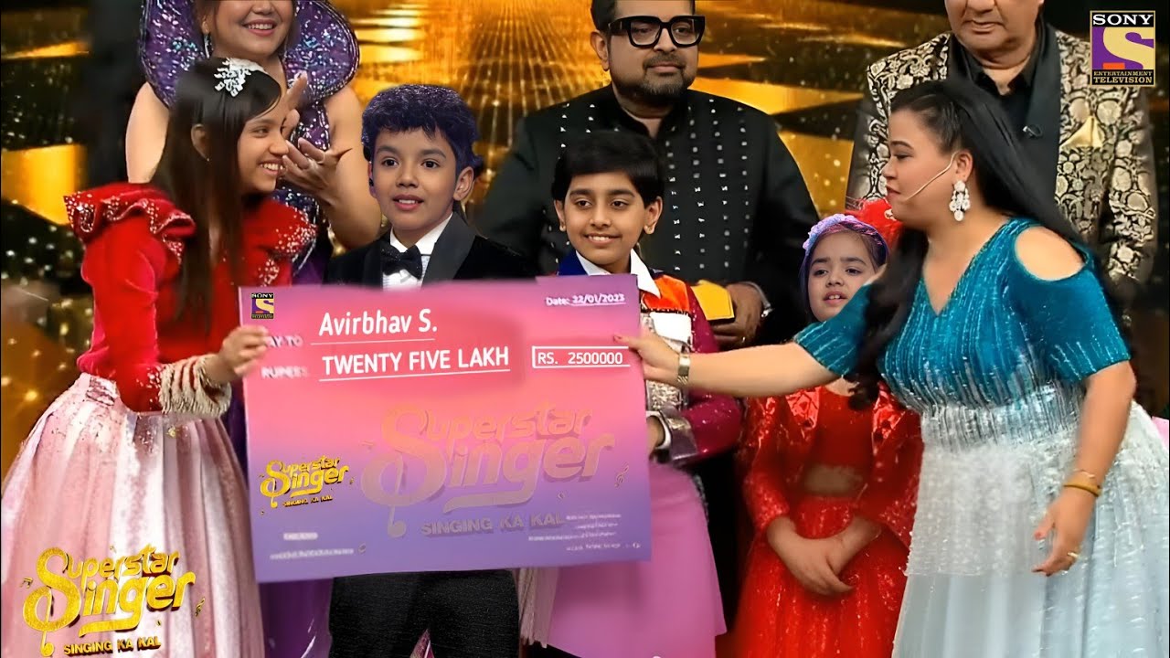 Avirbhav, Atharv Winner Superstar • Superstar Singer 3 | Superstar ...