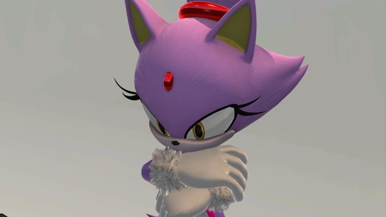 Blaze The Cat (SONIC X SHADOW GENERATIONS) - YouTube