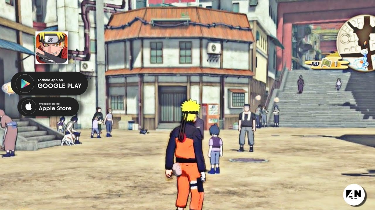 NARUTO SLUGFEST X ..I played the best naruto open world game on android ...
