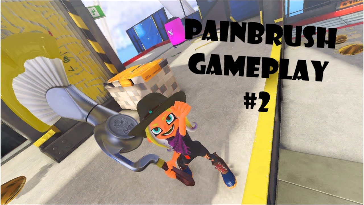 Painbrush Gameplay #2 - Splatoon 3 | Anarchy Battle (Clam Blitz) - YouTube