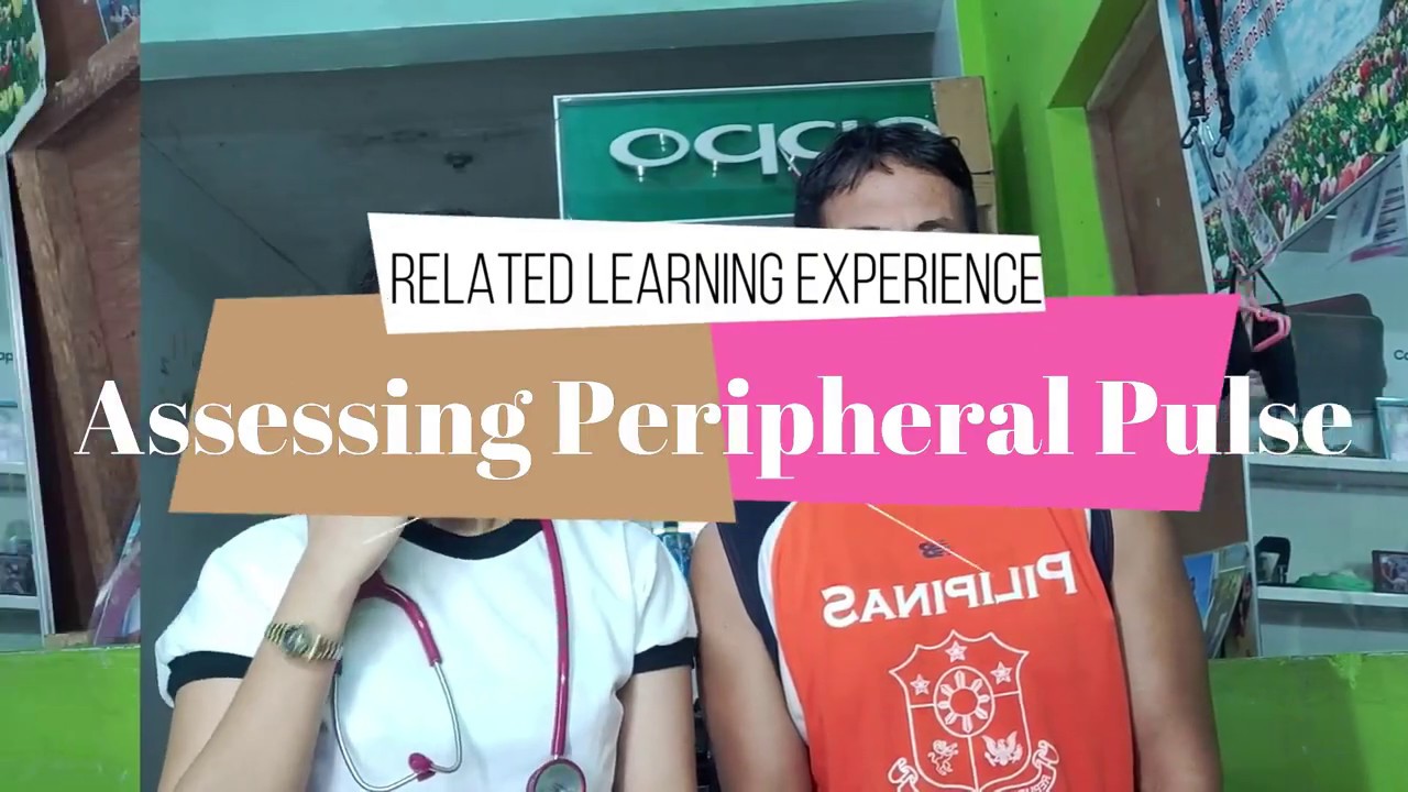 Vital Signs | Assessing Peripheral Pulse (RLE) - YouTube