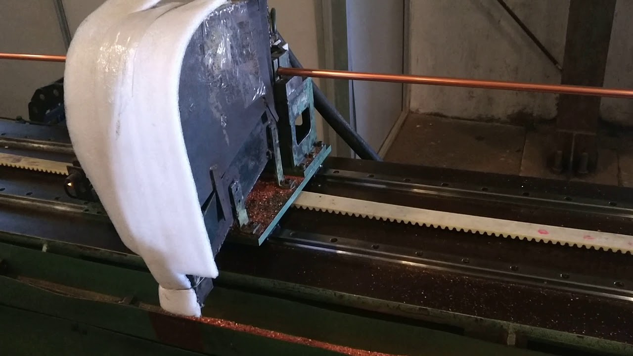 Online Copper Tube Cutting Machine - YouTube