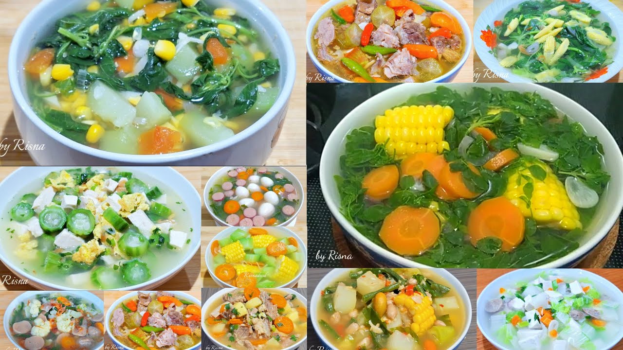 11 Resep Kreasi Sayur Kuah Bening Yang Segar Sedap Dan Simple - YouTube