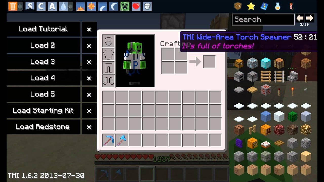Minecraft 1.6.2 Redstone Tutorial - Vertical Instant Repeater - YouTube