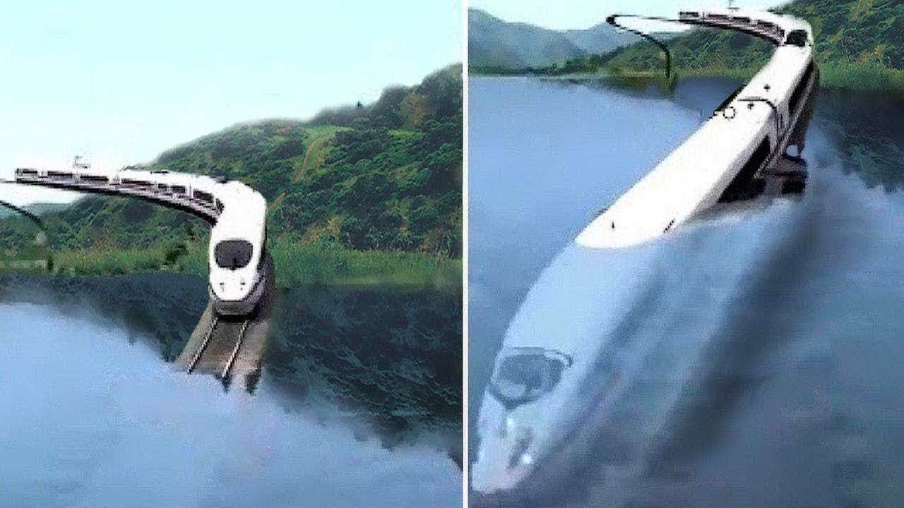 Amazing Underwater Train and Dubai's Other Mega Projects - YouTube