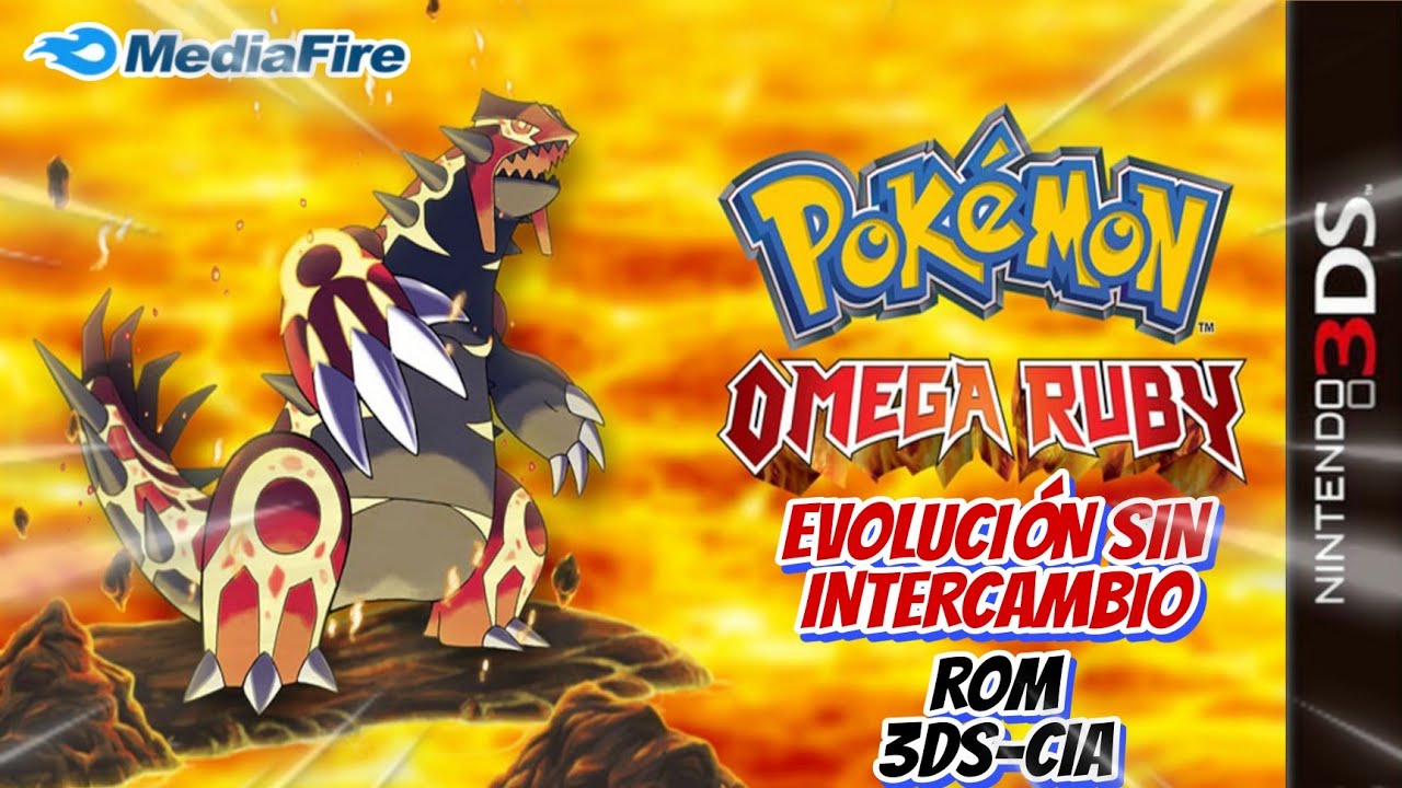 ¡JUEGA YA! Pokémon Rubí Omega Evolución Sin Intercambio ROM 3DS-CIA EN ...