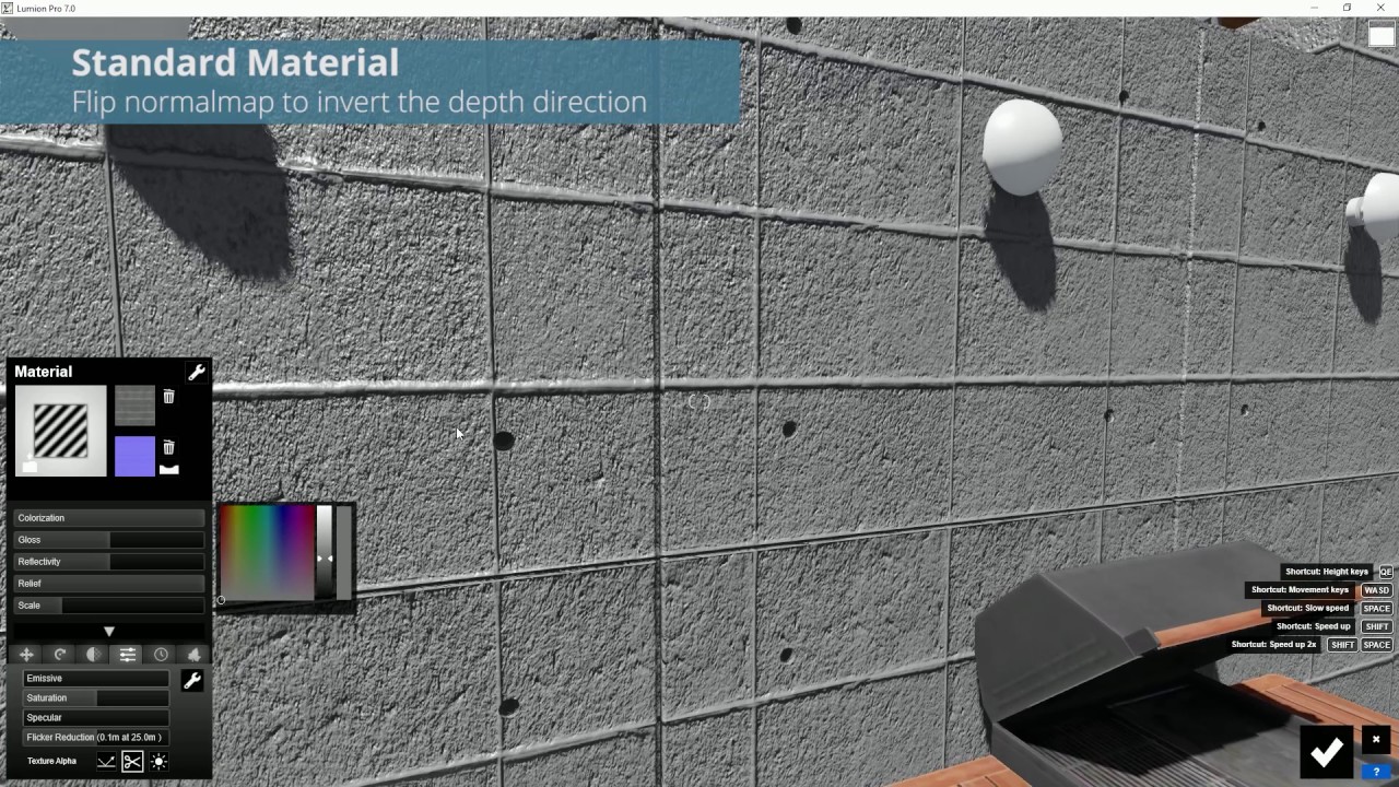 Materials: Using The Standard Material - YouTube