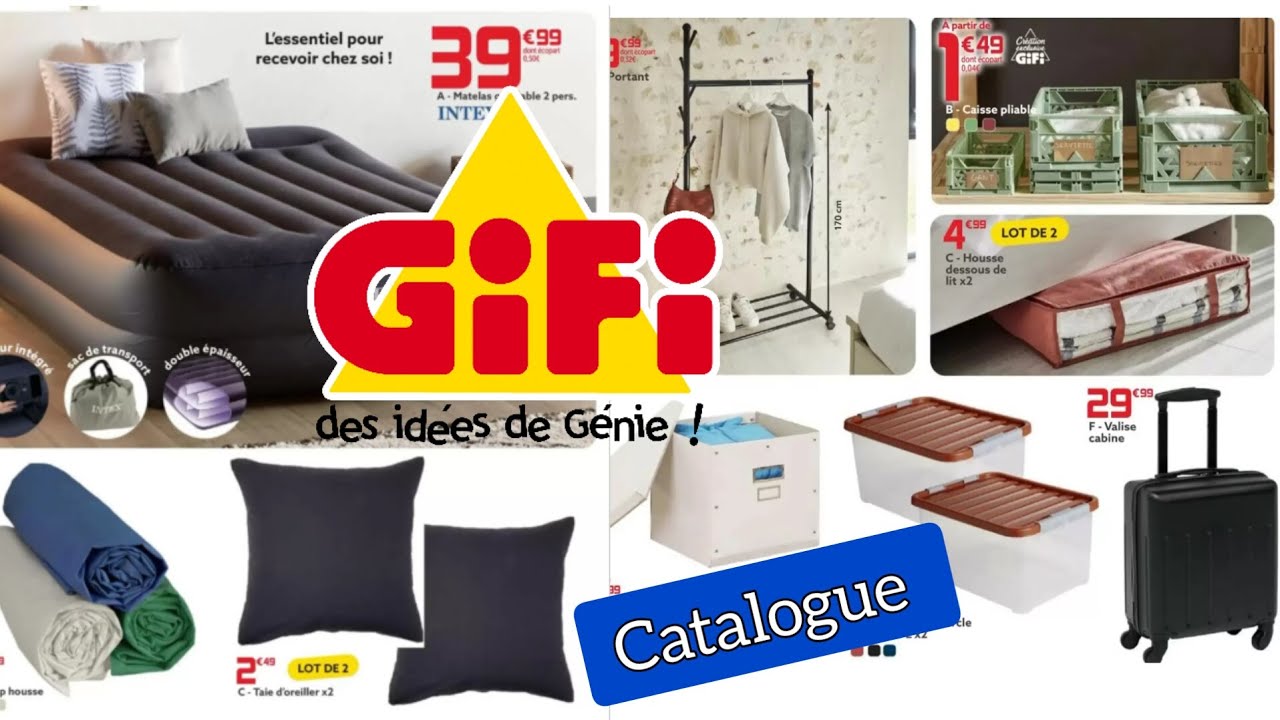 catalogue Gifi jusqu'au 15 mars 2023 🇨🇵Gifi France 💣 arrivage ... - YouTube