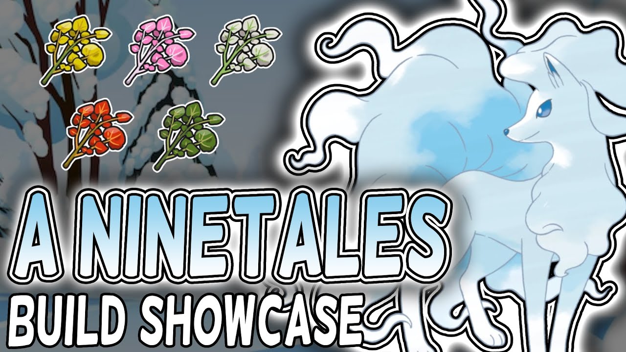 Alolan Ninetales Build Showcase For Raids In Pokemon Scarlet And Violet ...