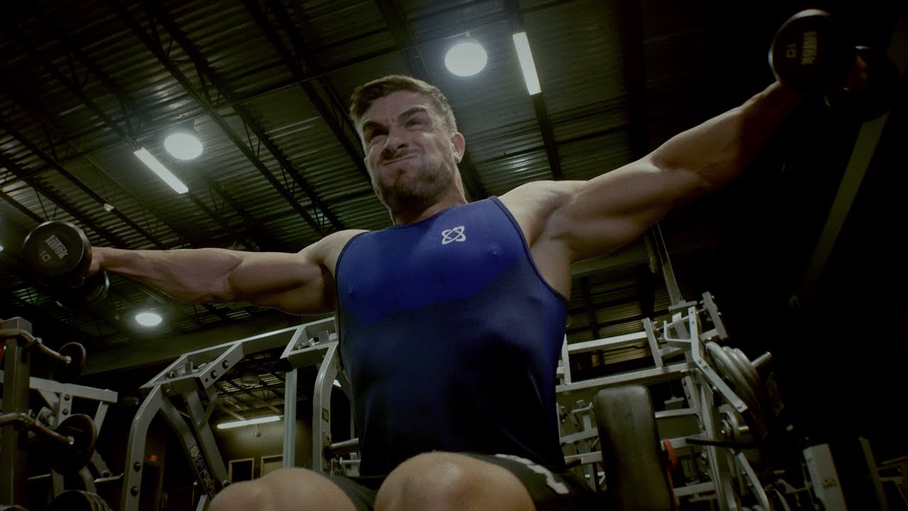 IFBB Physique Pro Ryan Terry's Superset Shoulder Workout - YouTube
