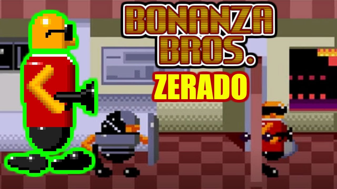 Bonanza Brothers - ZERADO - A Polícia e Ladrão do Mega Drive - Bonanza ...