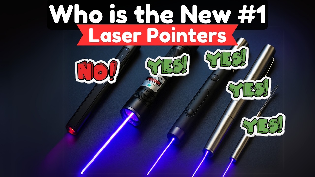 Top 5 Laser Pointers 2025 – For Presentations, Pets & More! - YouTube
