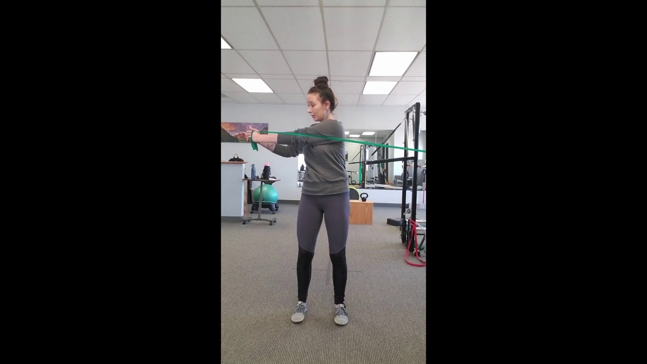 Standing Core Rotation - YouTube