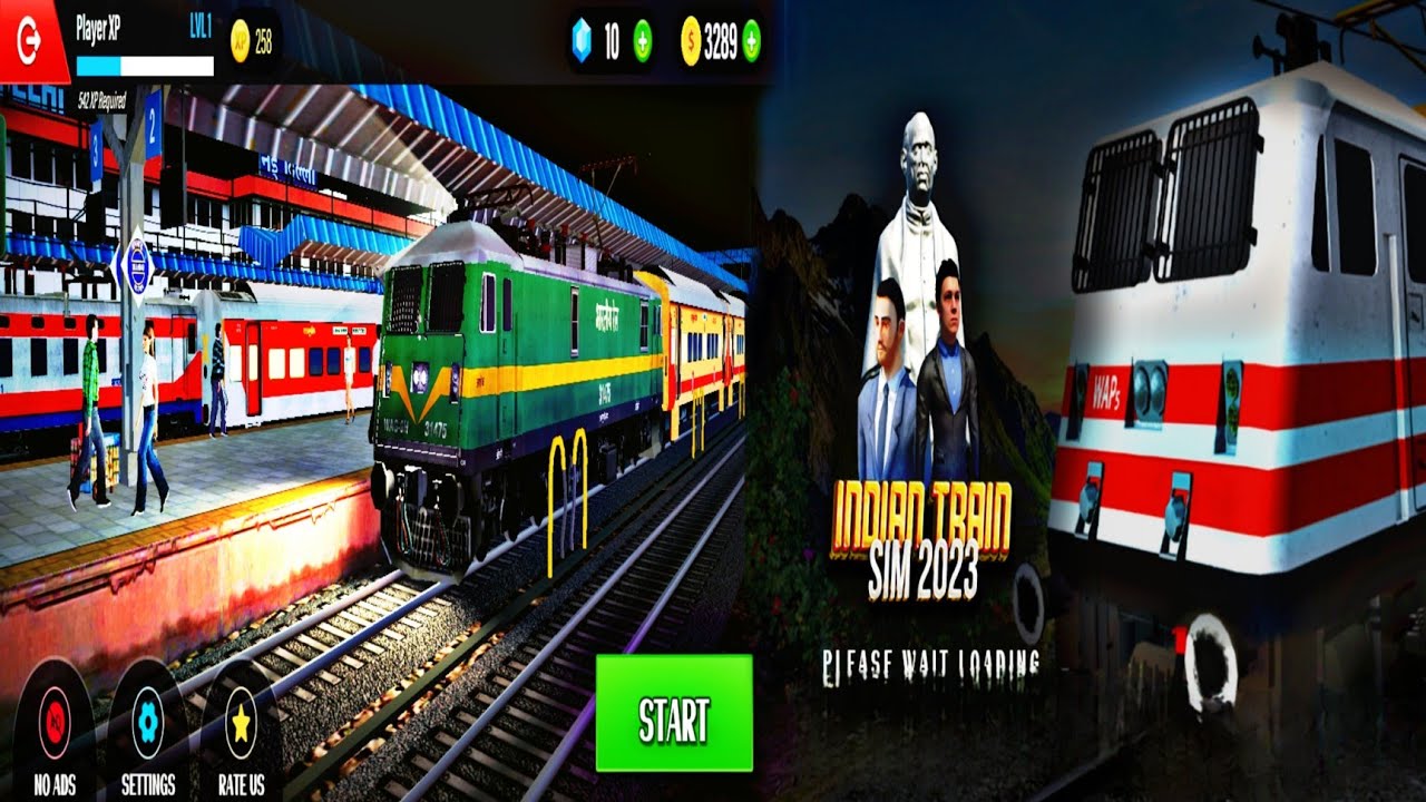 Train simulator game android ios - YouTube