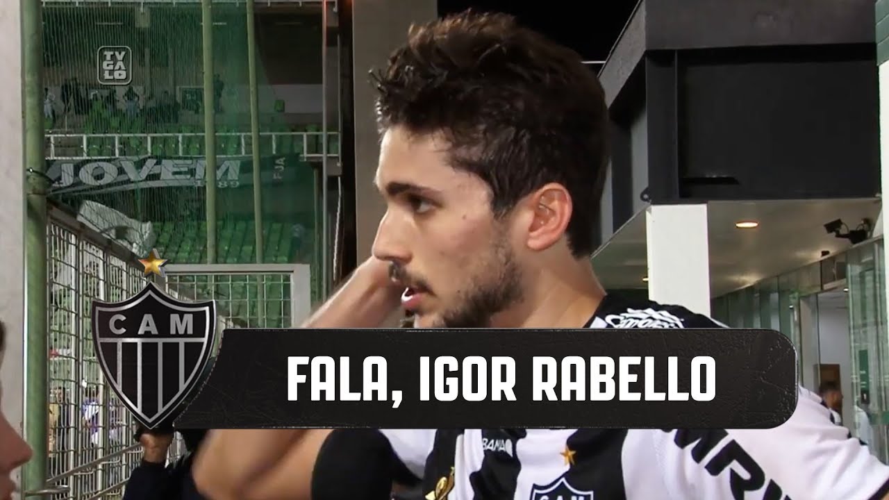 Igor Rabello comemora vitória no clássico (5/8/2019) - YouTube