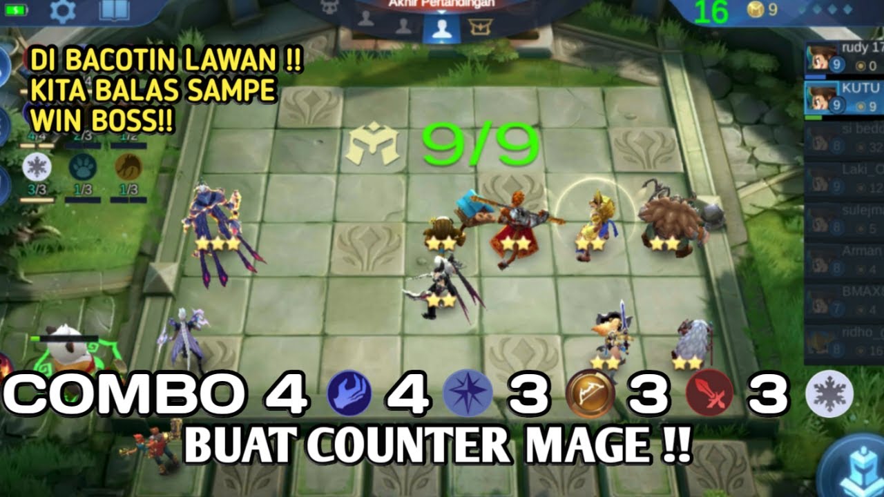 New Combo Counter Mage + position - YouTube