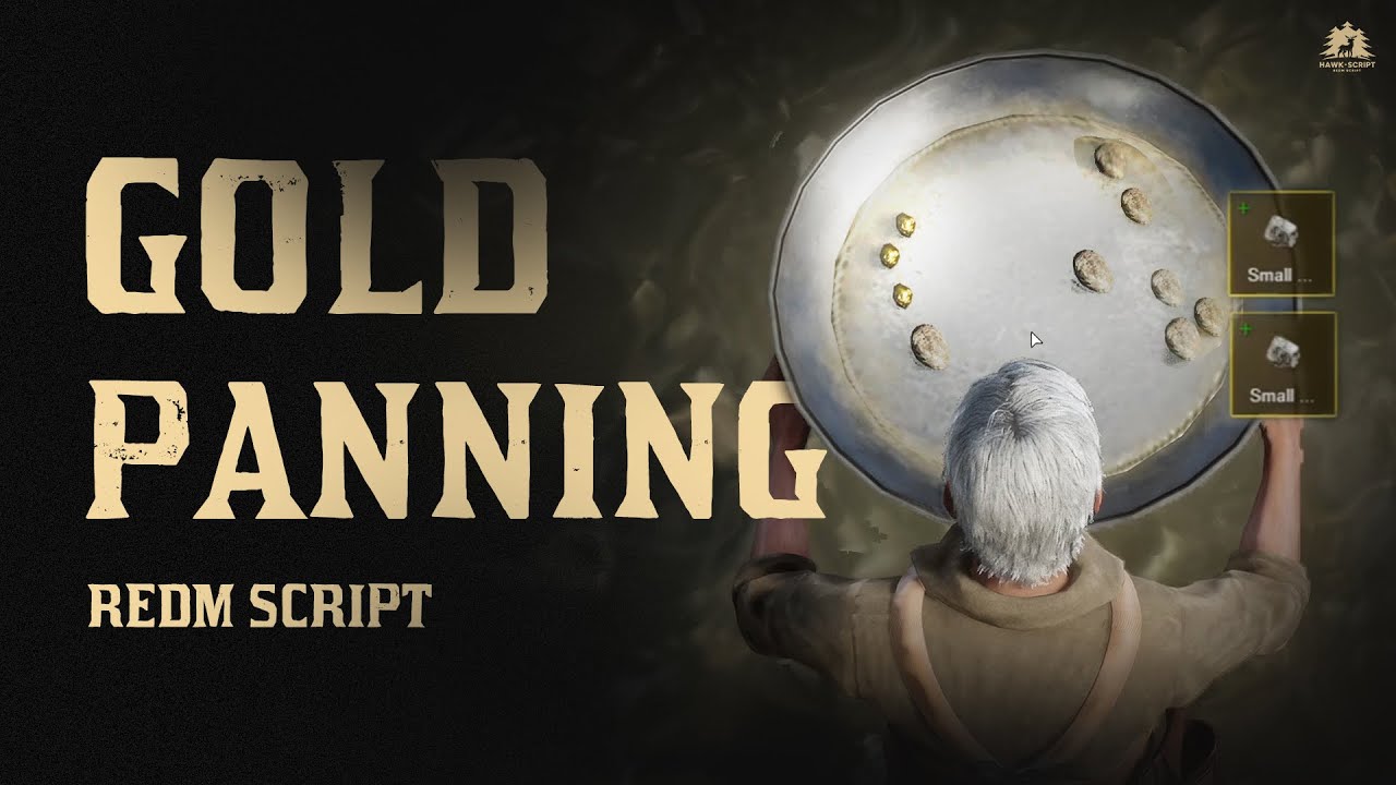 Gold Panning - Redm Script - YouTube