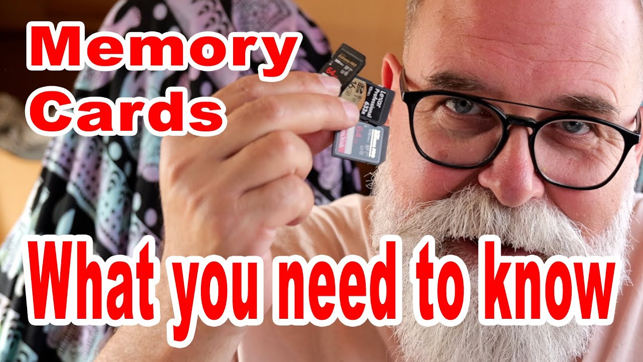 Memory Cards : What you need to know - IN ENGLISH - YouTube