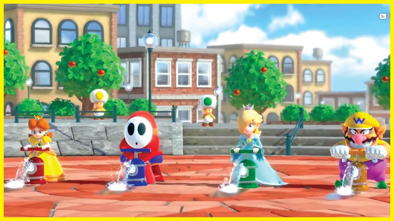 Mario Party Partner Mode: Super Mario Party Watermelon Walkabout - YouTube