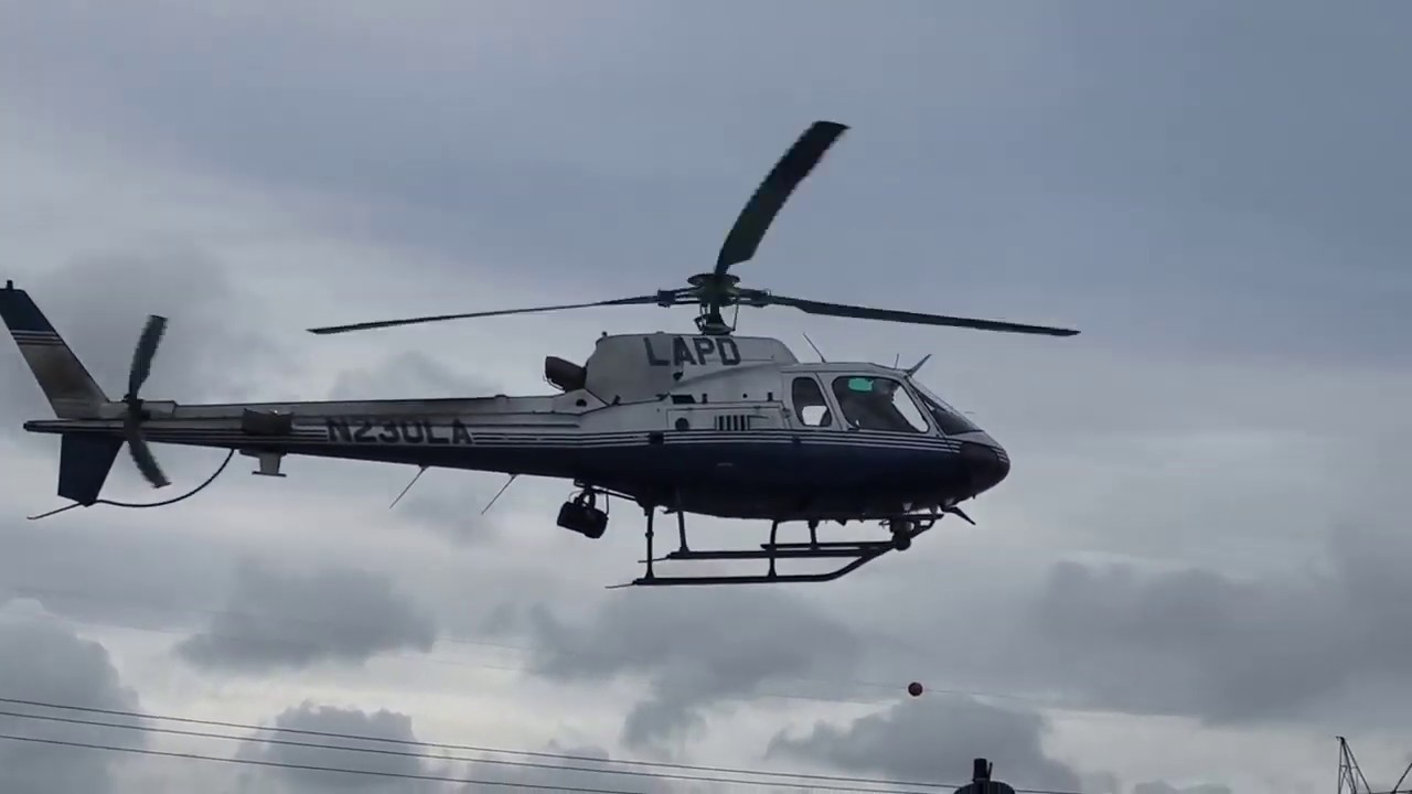 LAPD Air Support Tour 2 - YouTube