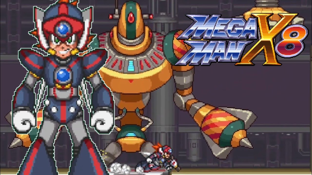 MEGA MAN X8 DEMAKE - AXL | METAL VALLEY | GAMEPLAY 05 - NO DAMAGED ...