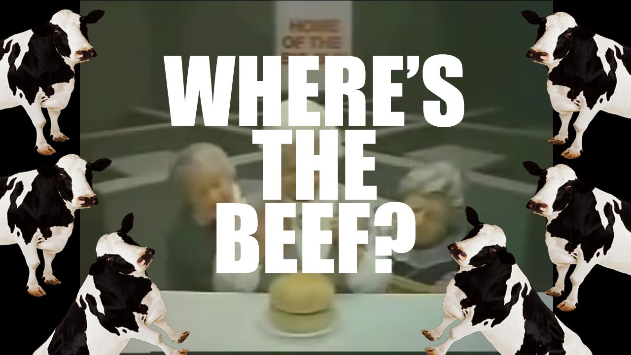 Where's the beef? - YouTube