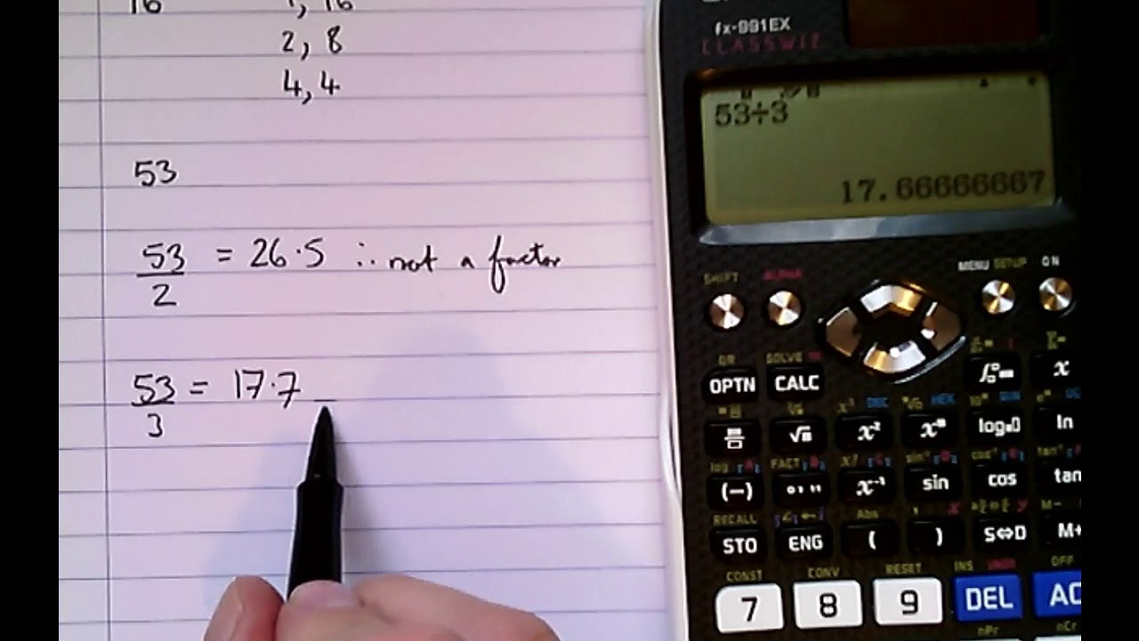 Proof By Exhaustion - YouTube