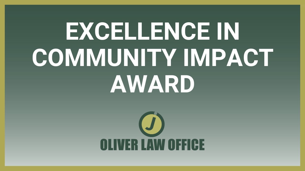 Excellence in Community Impact Award - YouTube