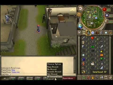 How to Play Runescape: Part 3: In-Game Buttons and The World Map - YouTube
